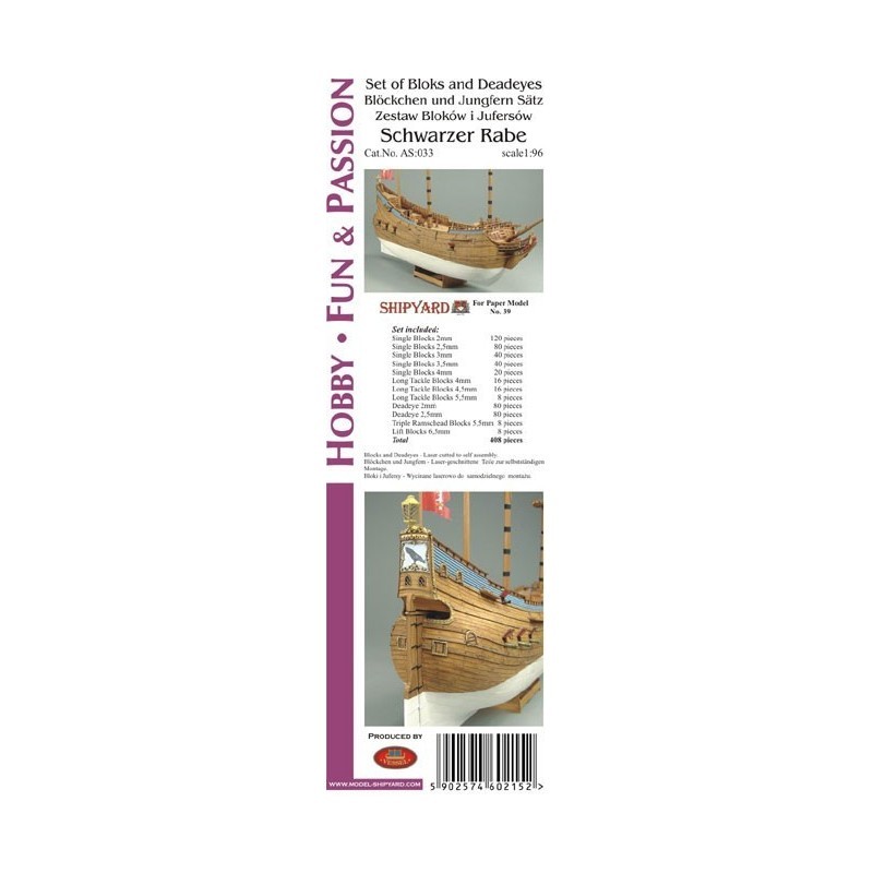 Fluit Schwarzer Rabe Block Set – Shipyard - Exclusive Offer – Limited ...